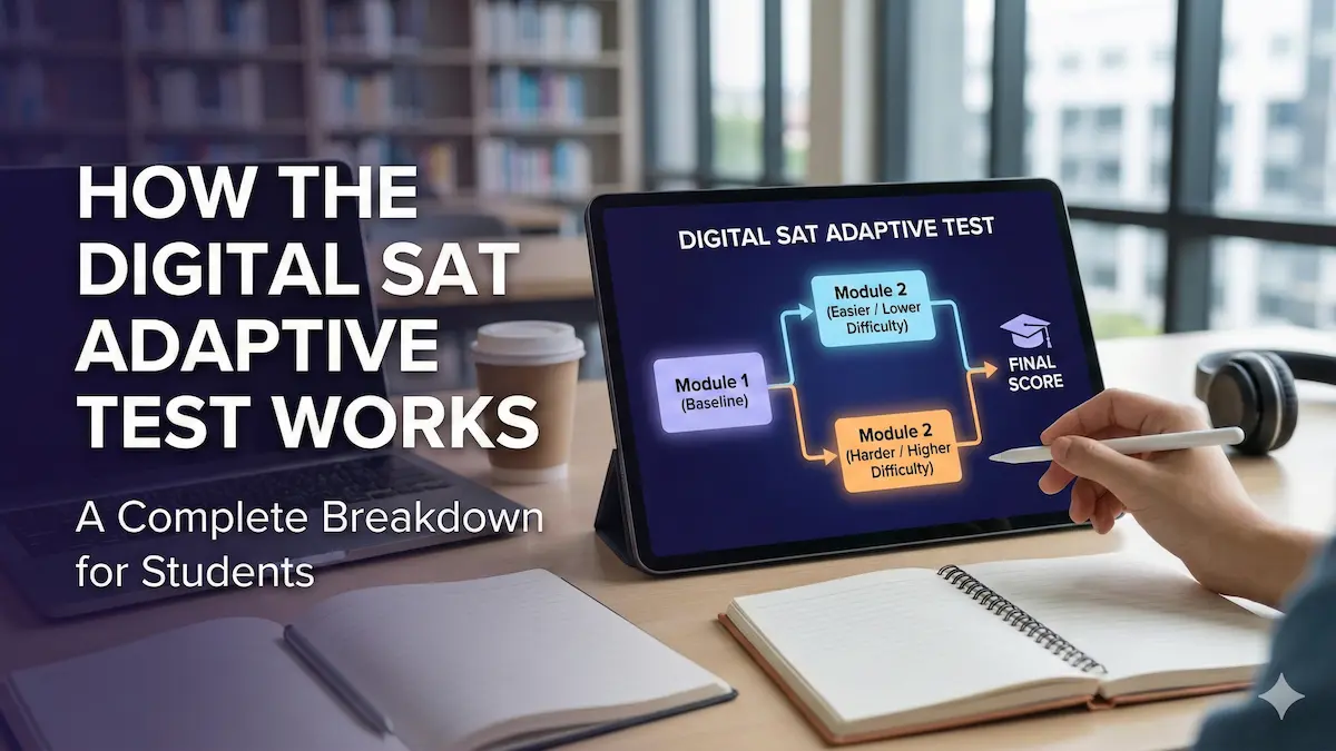 How the Digital SAT Adaptive Test Works: Full Guide for 2026